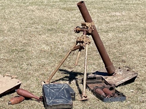 GrW 34 8cm Mortar C - WW2 Vehicle Rentals