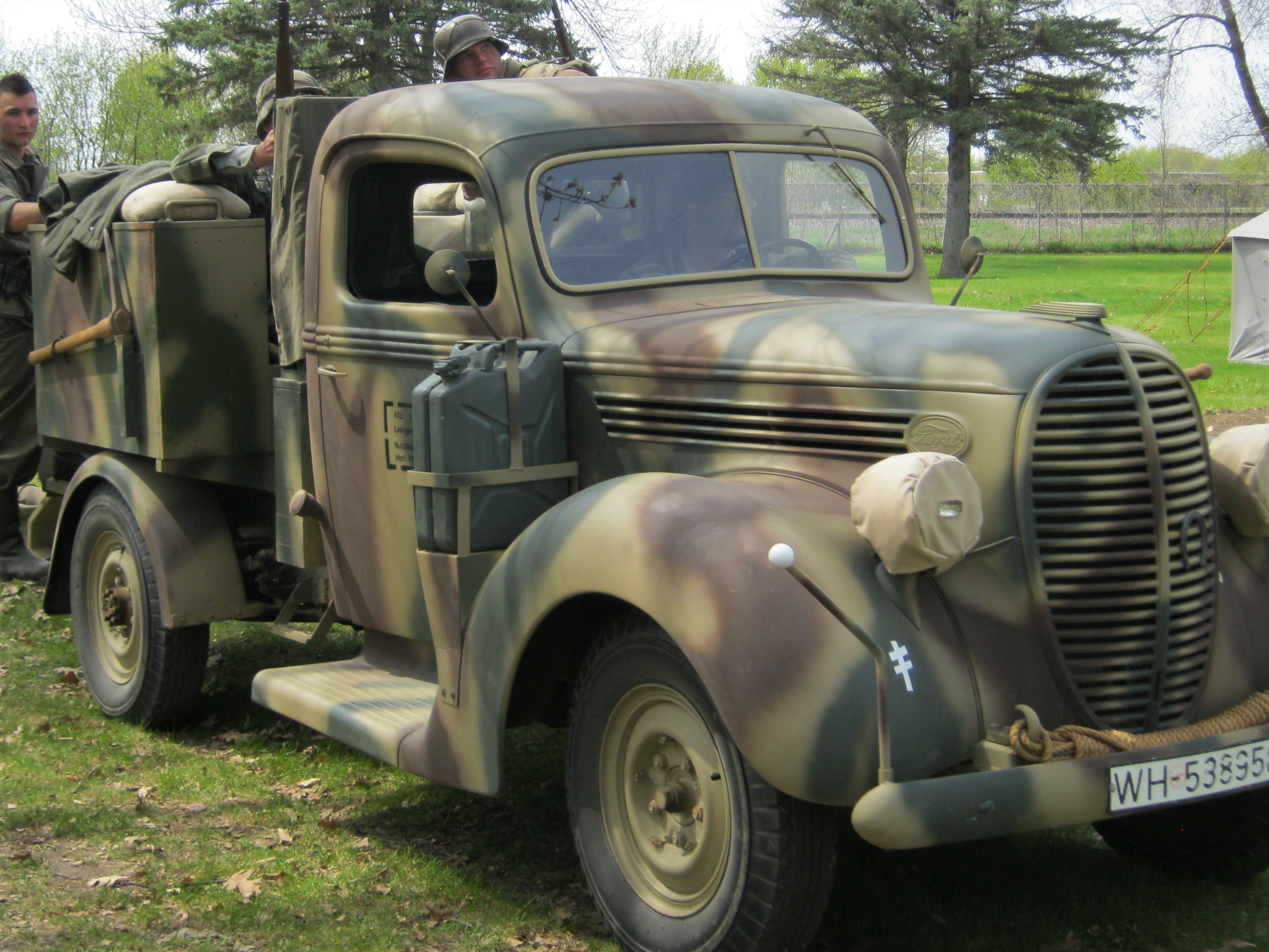 1938 Ford 1-ton Truck - WW2 Vehicle Rentals