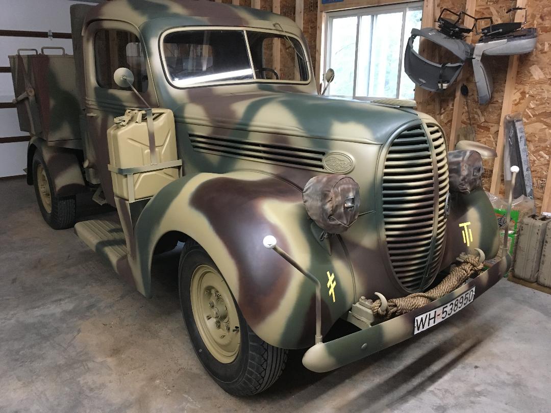 1938 Ford 1-ton Truck - WW2 Vehicle Rentals